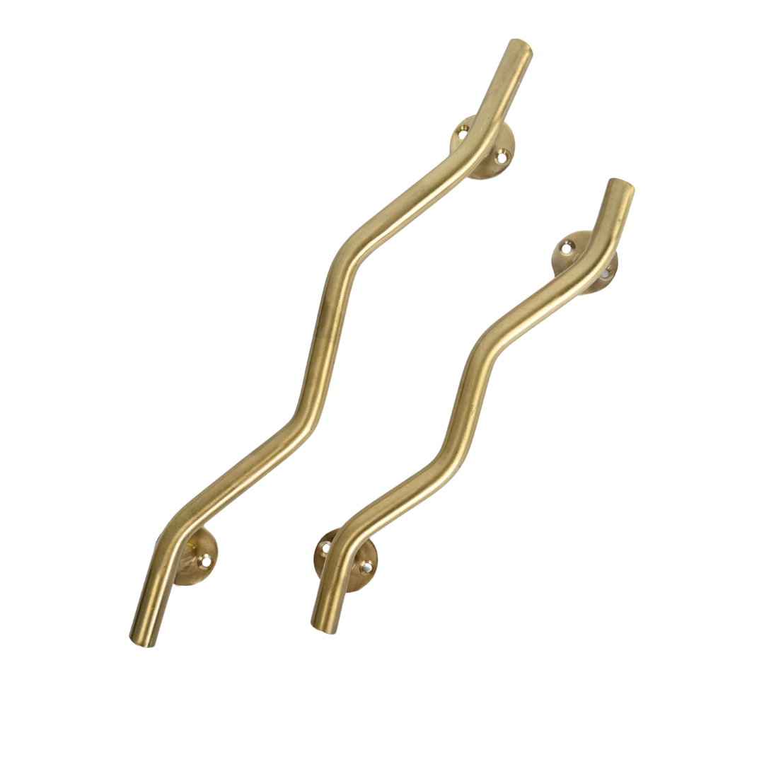 WAVY BRASS HANDLES – HELLO TRADER