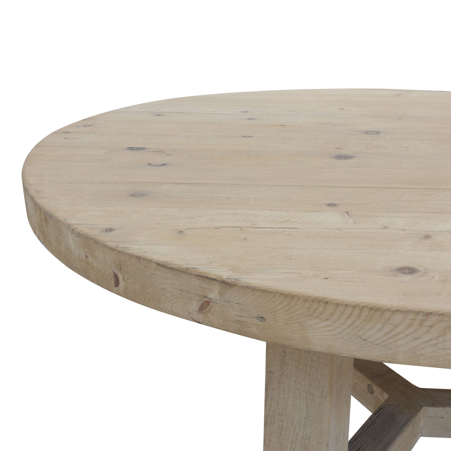 ELM TIMBER ROUND DINING TABLE – HELLO TRADER