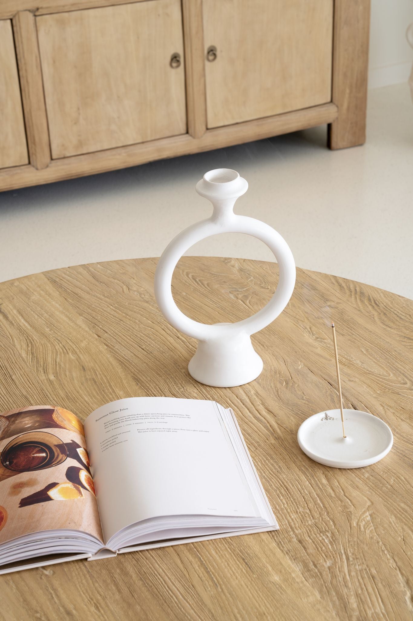 SOLIS ELM TIMBER ROUND COFFEE TABLE – HELLO TRADER